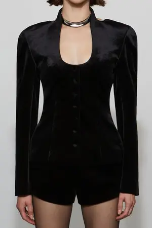 ET OCHS Vaud Velvet Jacket