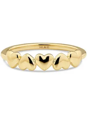 DEVATA 14k Gold Sweet Heart Ring - Yellow Gold