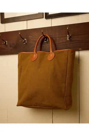 FORTELA Sac Cotton Canvas Bag - Camel