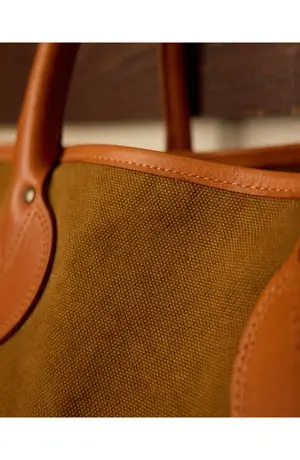FORTELA Sac Cotton Canvas Bag - Camel