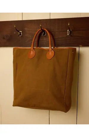 FORTELA Sac Cotton Canvas Bag - Camel