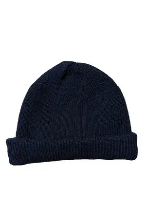 FORTELA Kevincap Wool Beanie - Navy Blue