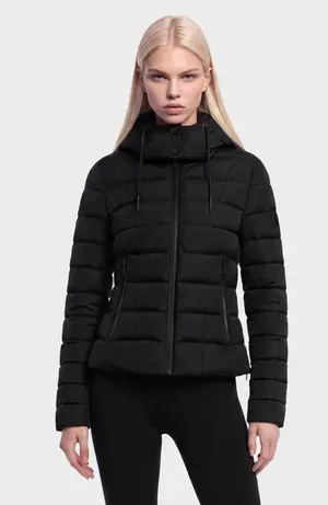 Rudsak Melissa Lightweight Down Puffer - Black