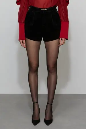 ET OCHS Theo Velvet Shorts