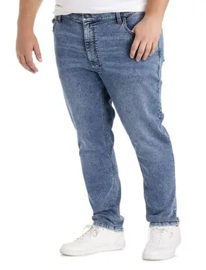 TRUE NATION BY DXL Big & Tall Knit Slim-fit Weekend Jeans