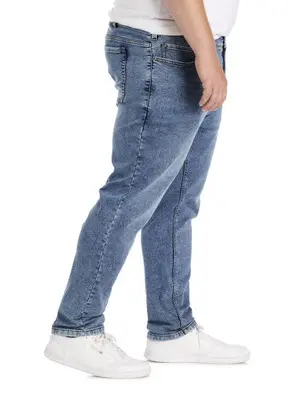 TRUE NATION BY DXL Big & Tall Knit Slim-fit Weekend Jeans