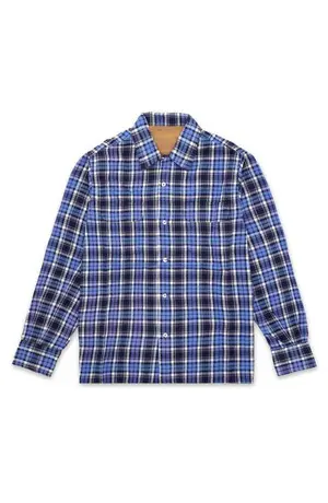 FORTELA Baker Bowling Shirt - Check3