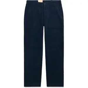 FORTELA Corduroy Fatigue Trousers - Blue