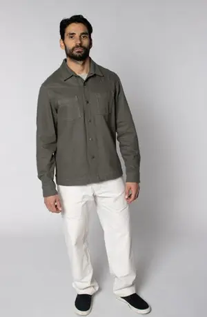 LEISURE LAB Bronco Button Up - Sawgrass
