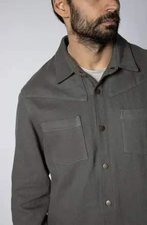 LEISURE LAB Bronco Button Up - Sawgrass