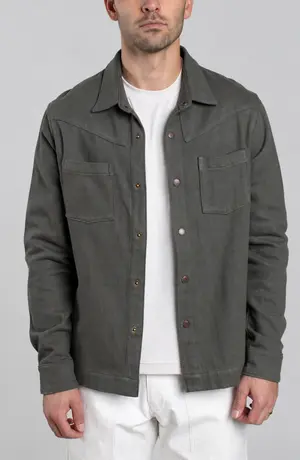 LEISURE LAB Bronco Button Up - Sawgrass