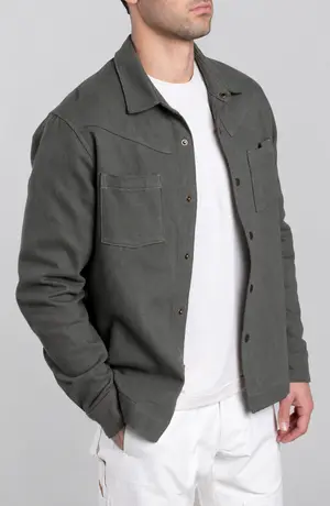 LEISURE LAB Bronco Button Up - Sawgrass
