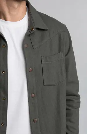 LEISURE LAB Bronco Button Up - Sawgrass