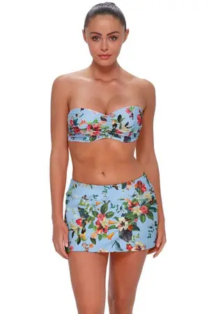 SUNSETS Loretta Bandeau Dd Cup Bikini Top - Budding Romance