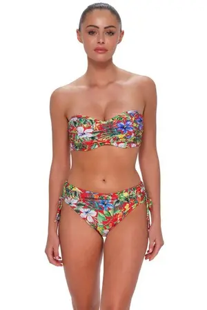 SUNSETS Loretta Bandeau Dd Cup Bikini Top - Surf's Up