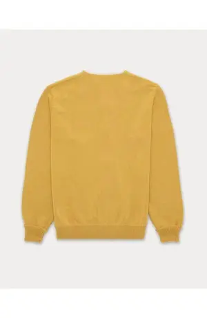 FORTELA Oliver Cotton Knit Cardigan - Mustard