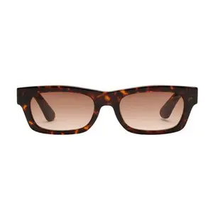 HEAVEN MAYHEM Sloane Rectangular Sunglasses - Tortoise/brown