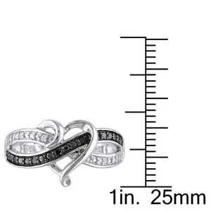 JULIANNA B. Diamond Heart Ring