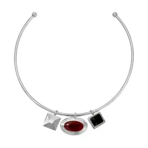 HEAVEN MAYHEM Heaven Mayhem Solene Choker With Interchangeable Charms Silver