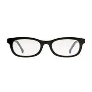 HEAVEN MAYHEM Rhey Oval Sunglasses - Black/clear