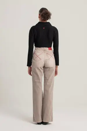 PCFG Pure Cotton Flare Denim Pant