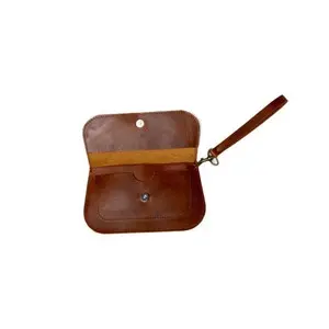 SUTISANA USA Leather Wristlet Wallet
