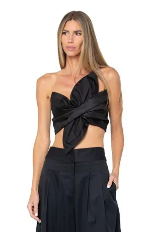 JBQ Orchid Mini Top - Black
