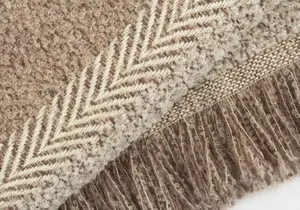 ALLPA Handwoven Boucle Alpaca Throw