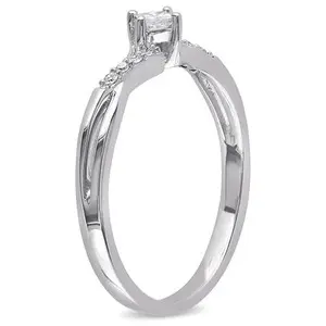 JULIANNA B. Diamond Princess-cut Engagement Ring