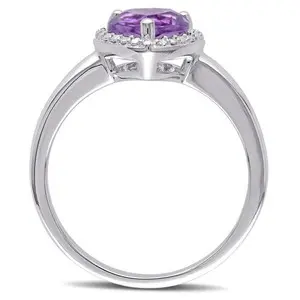 JULIANNA B. Heart Halo Ring