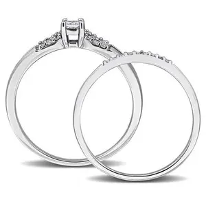JULIANNA B. Diamond Bridal Ring Set