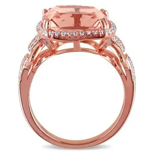 JULIANNA B. Cubic Zirconia Halo Ring