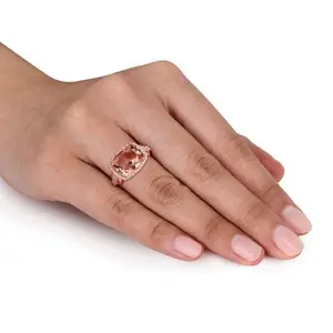 JULIANNA B. Cubic Zirconia Halo Ring
