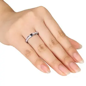 JULIANNA B. Sterling Silver Engagement Ring