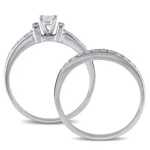 JULIANNA B. Diamond Multi-shape Bridal Ring Set