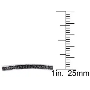 JULIANNA B. Black Band Ring