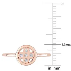 JULIANNA B. Diamond Accent Circular Ring 10k