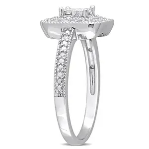 JULIANNA B. Diamond Double Halo Engagement Ring