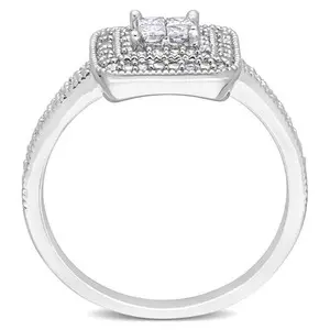 JULIANNA B. Diamond Double Halo Engagement Ring
