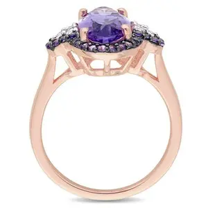JULIANNA B. White Topaz Halo Ring