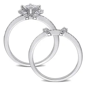 JULIANNA B. 1/2 Ctw Diamond Bridal Ring Set