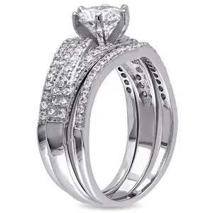 JULIANNA B. Cubic Zirconia Bridal Ring Set