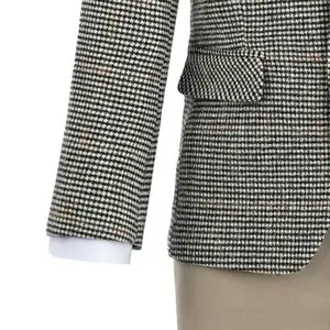 MOUSTACHE Checkered Blazer And Trousers Set