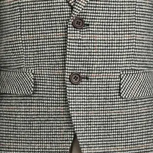 MOUSTACHE Checkered Blazer And Trousers Set