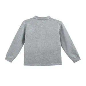 MOUSTACHE Long Sleeve Polo Shirt - Grey