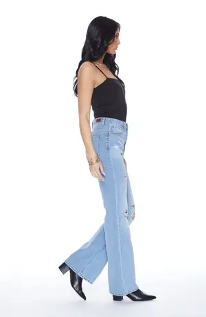 BLUE REVIVAL Flex Back Skyscraper Jeans