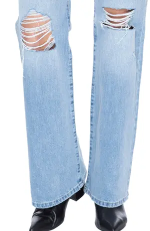BLUE REVIVAL Flex Back Skyscraper Jeans
