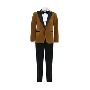 Moustache Peak Lapel Tuxedos For Men