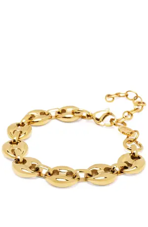 NIALAYA Mariner Link Bracelet - Gold