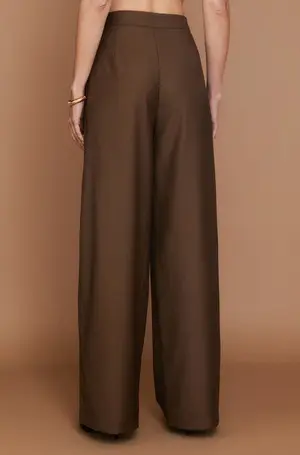SIX STORIES Meredith Tailored Wide Leg Pants